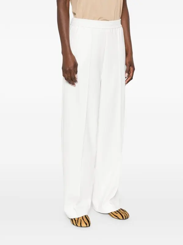 Fabiana Filippi Embellished Straight-leg Trousers - White