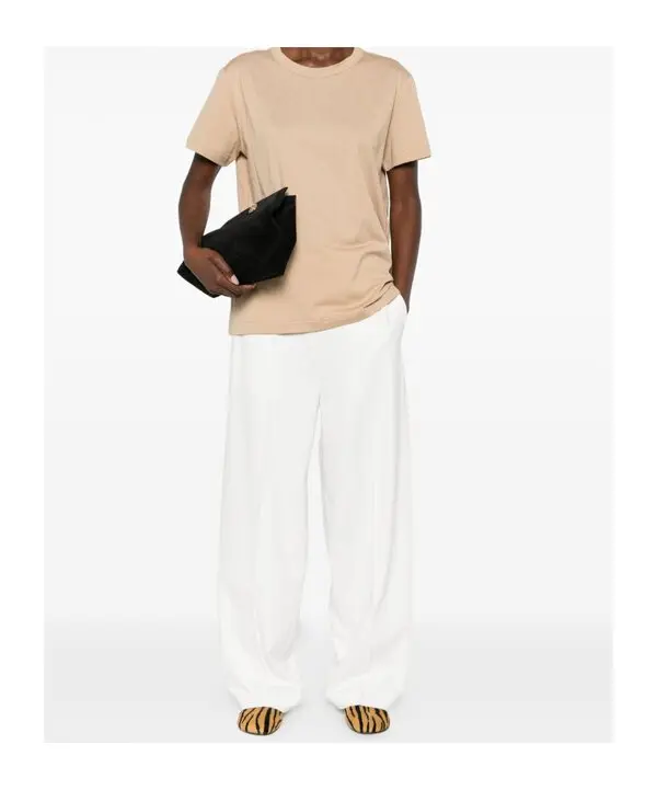 Fabiana Filippi Embellished Straight-leg Trousers - White