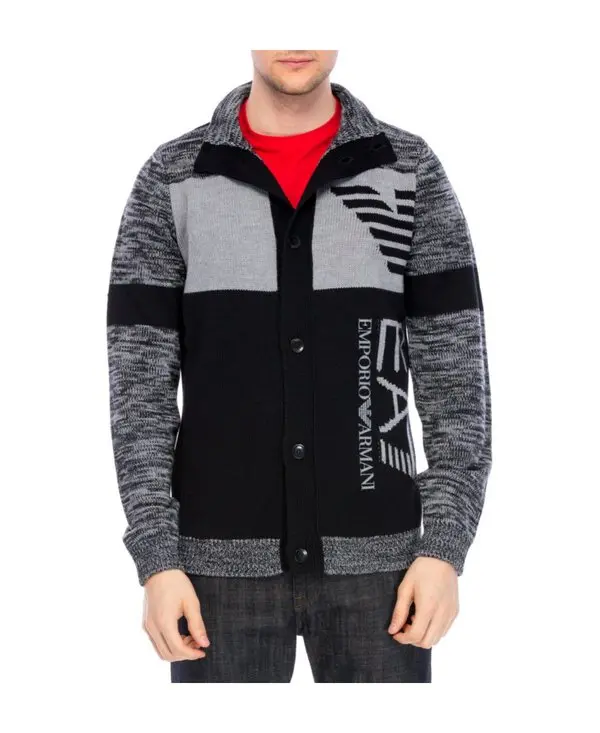 EA7 Knitted Cardigan