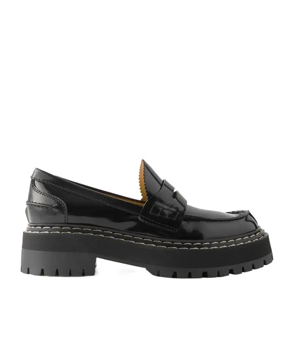 Proenza Schouler Platform Loafers - Black