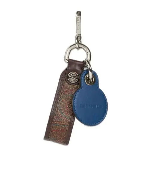 Etro Paisley Strap Keyring - Brown