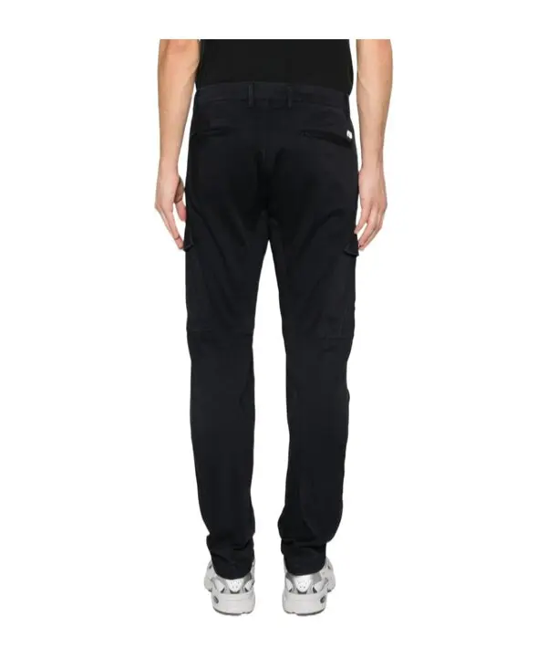 C.P. COMPANY Stretch Sateen Regular Cargo Pants - Dark Grey
