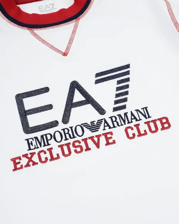 EA7 Logo Crew Neck Sweater