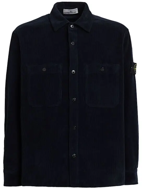 Stone Island Cotton Corduroy Shirt