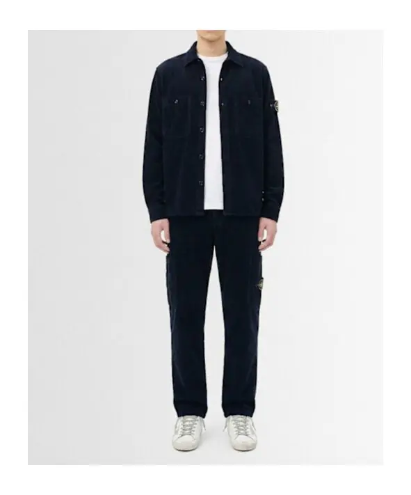 Stone Island Cotton Corduroy Shirt