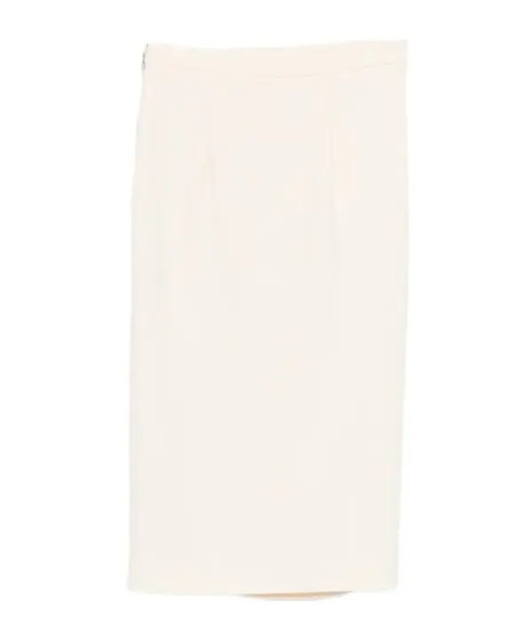 Patrizia Pepe Midi Skirt With Drawstring Detail