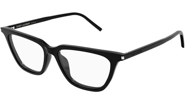 Saint Laurent Square Frame Eyeglasses - Black