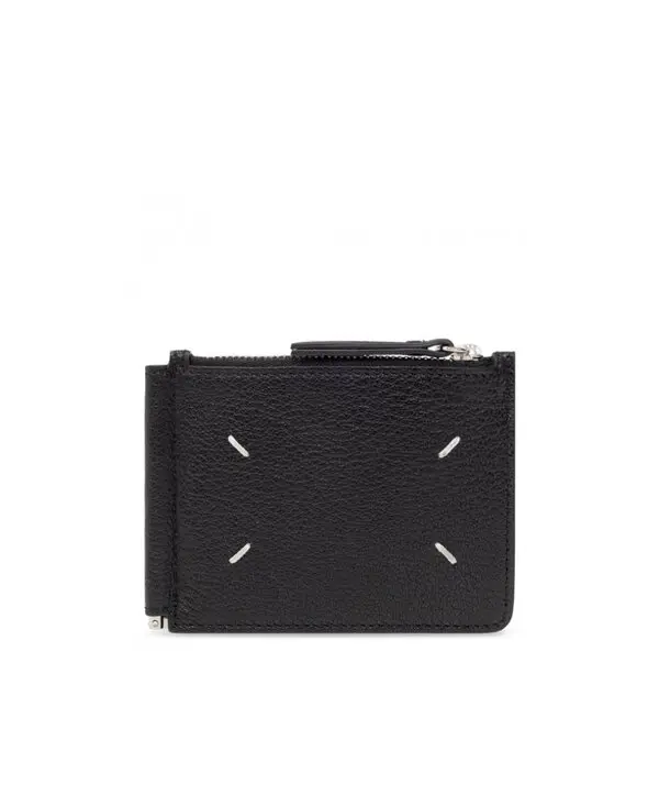 MAISON MARGIELA Four-stitch Detailed Zipped Wallet