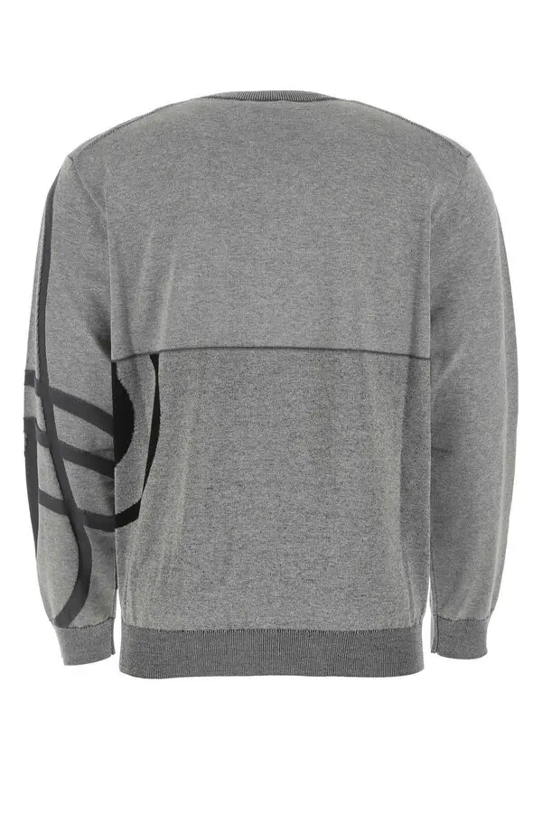 Kenzo Tiger Print Crew Neck Sweater - Black