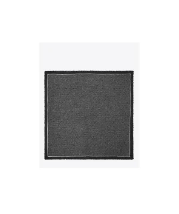 Saint Laurent Printed Square Scarf