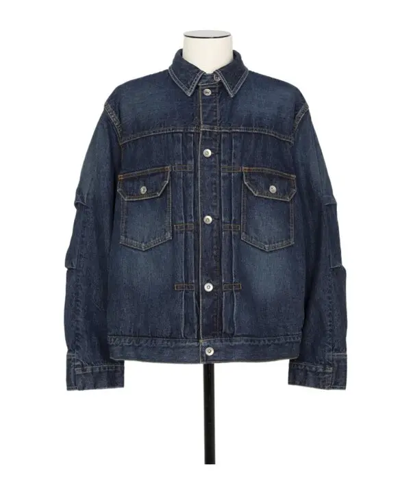 Sacai Buttoned Denim Jacket