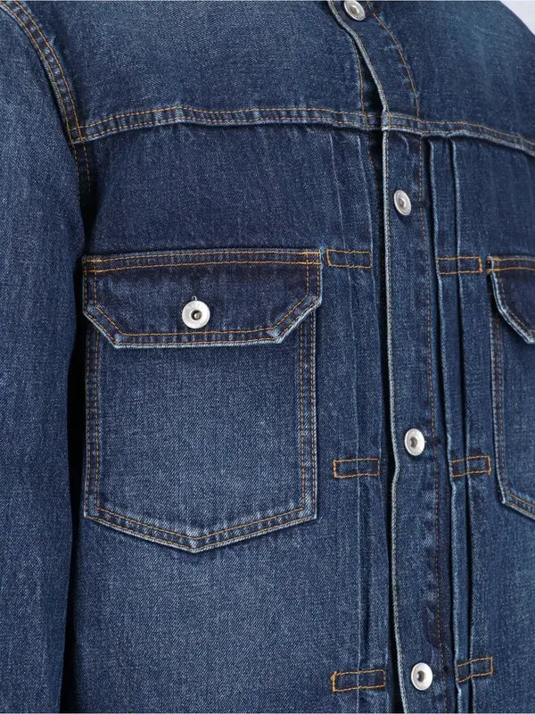 Sacai Buttoned Denim Jacket