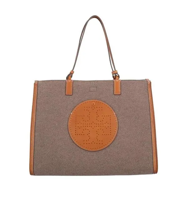 Tory Burch Ella Logo-perforated Tote Bag
