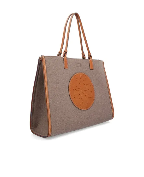 Tory Burch Ella Logo-perforated Tote Bag