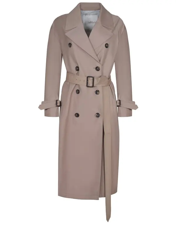 Max Mara Long-sleeved Trench Coat