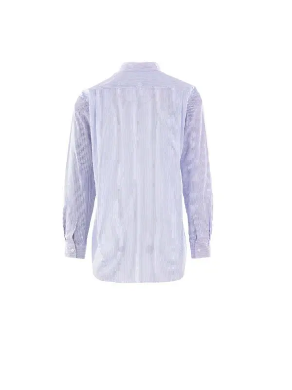 Comme Des Garçons Striped Shirt - Blue