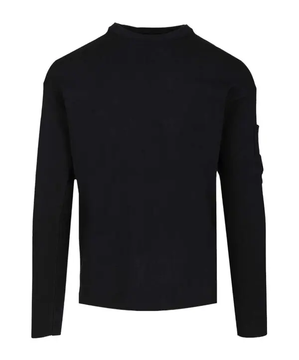 C.P. COMPANY Sea Island Lens Crewneck Sweater