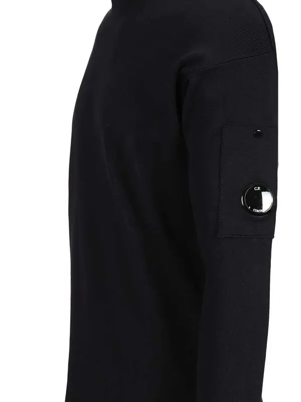 C.P. COMPANY Sea Island Lens Crewneck Sweater