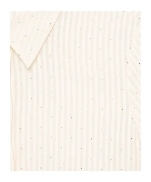 Patrizia Pepe Striped Short Sleeve Shirt