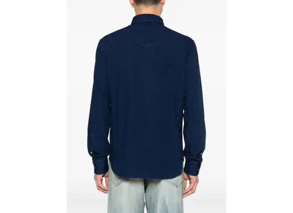 TOM FORD Western Denim Shirt - Black