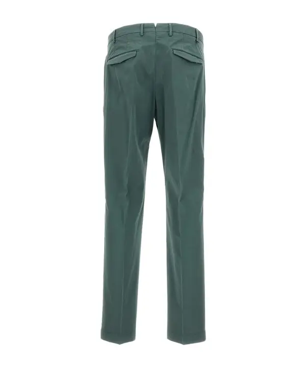 PT TORINO Pleated Trousers - Green