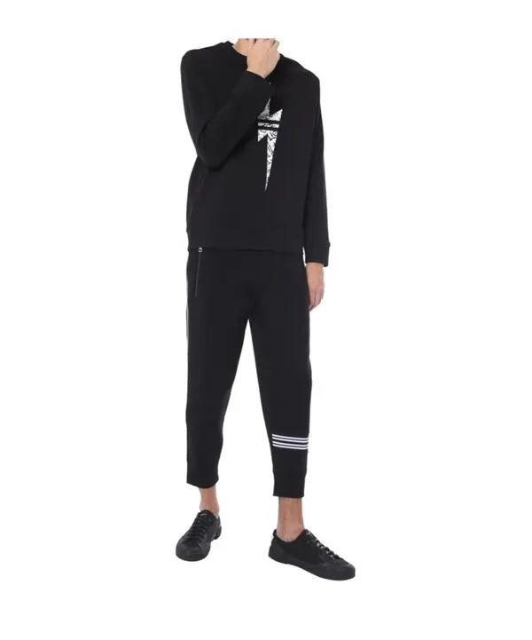 Neil Barrett Lightning Print Pullover