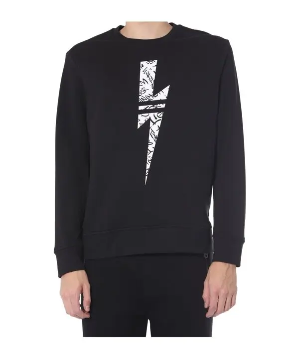 Neil Barrett Lightning Print Pullover