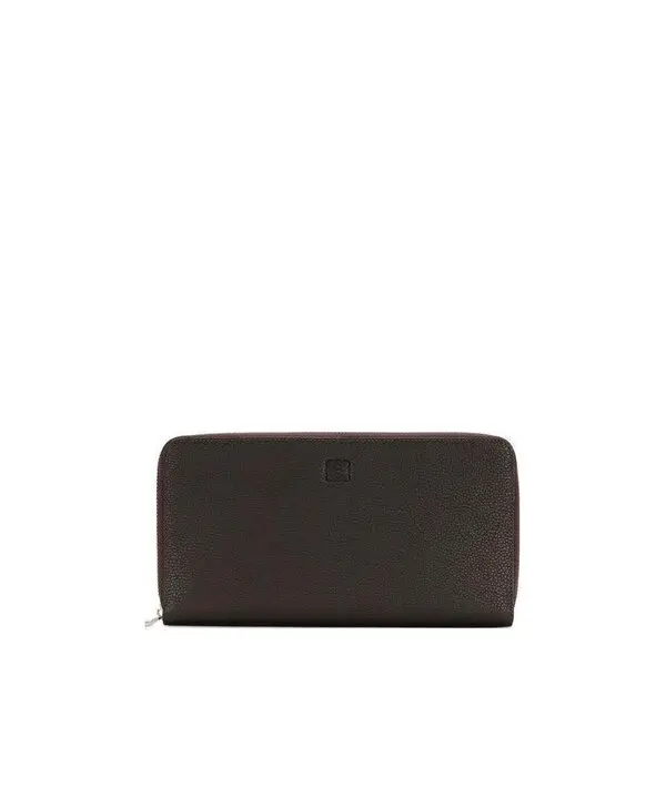 Loewe Zippered Small Wallet - Black