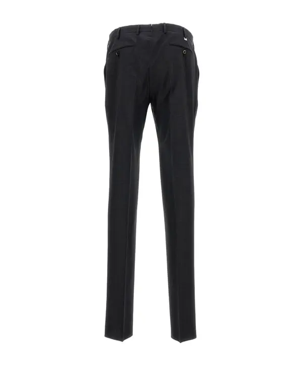 PT TORINO Front Pleats Tailored Trousers