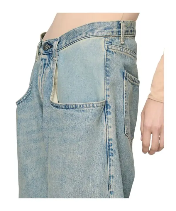 MAISON MARGIELA Wide-leg Jeans - Light Blue