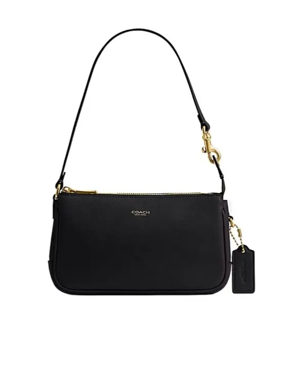COACH Plaza 18 Shoulder Bag - Black