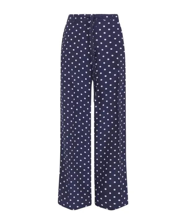 P.a.r.o.s.h Polka Dot Wide Leg Trousers