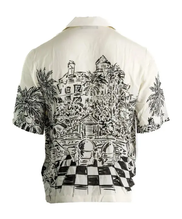 Amiri Pattern-printed Short-sleeved Shirt
