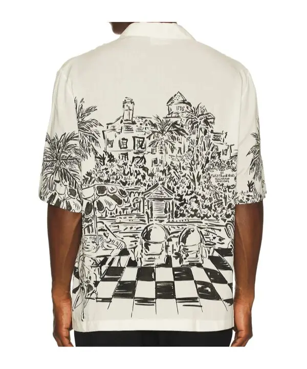 Amiri Pattern-printed Short-sleeved Shirt