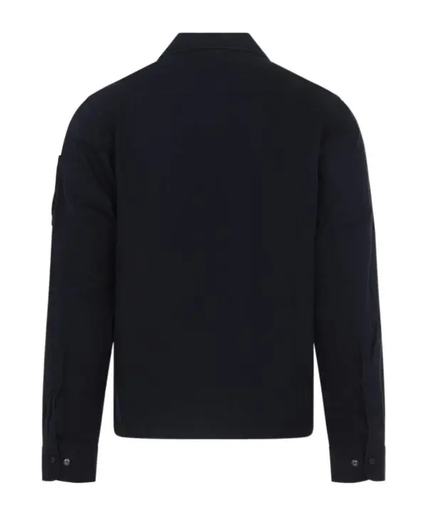 C.P. COMPANY Lens Zip-through Jacket - Black