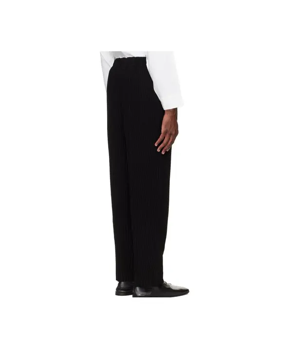 Issey Miyake Pleated Straight-leg Trousers