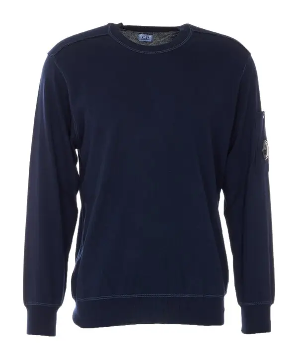 C.P. COMPANY Lens Pocket Knitted Sweater - Black