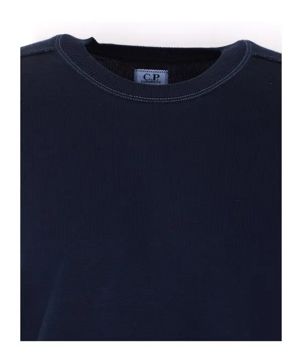 C.P. COMPANY Lens Pocket Knitted Sweater - Black