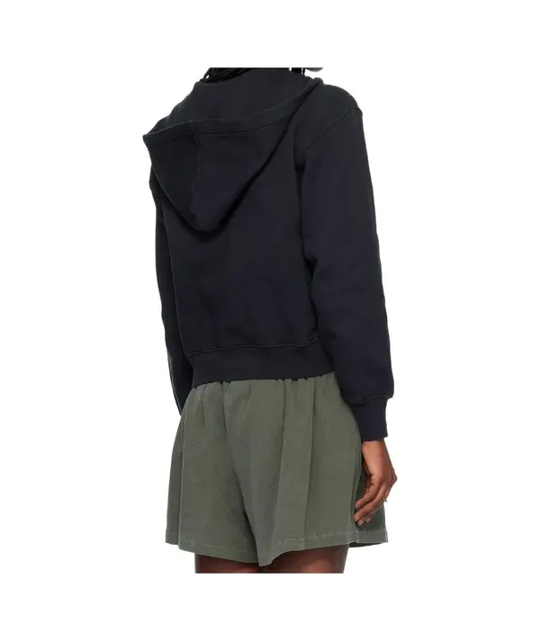 Our Legacy Two-way Zip-fastening Hoodie - Washed Black