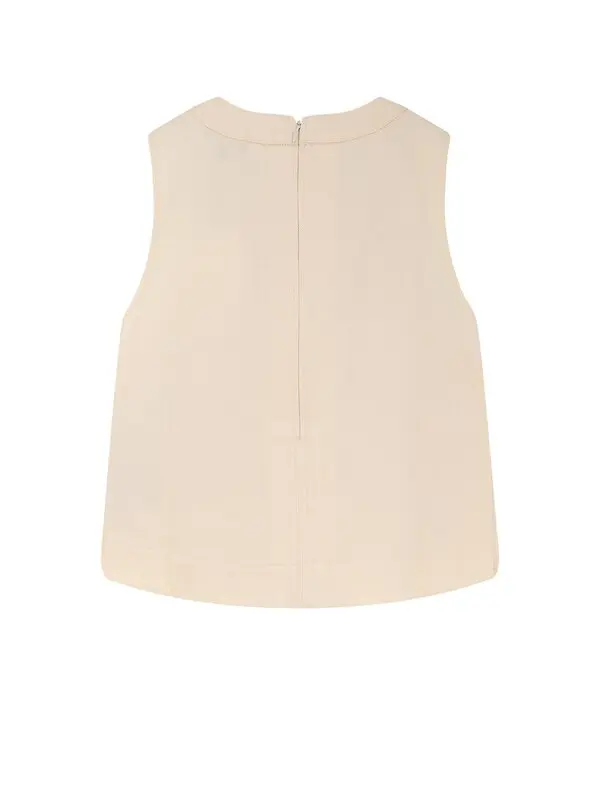 Soeur Sleeveless Boxy Top