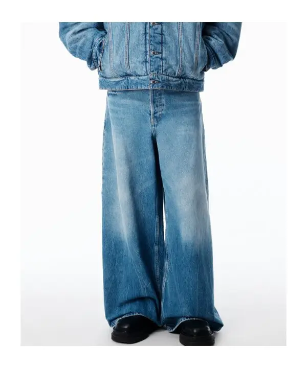 Alexander Wang Surge Wide Leg Jeans