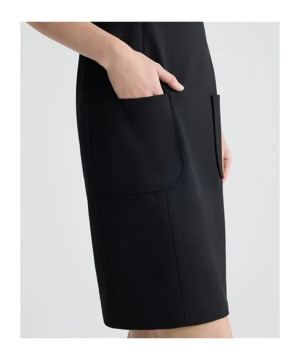 PATOU Sleeveless Pocket Dress - Black