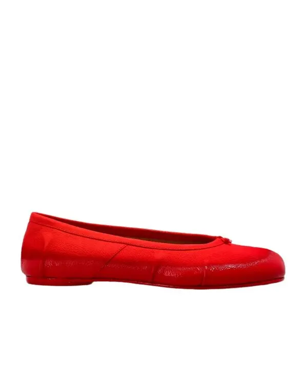MAISON MARGIELA Tabi Toe Ballet Flats - Red