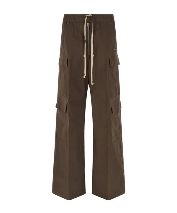 Rick Owens Wide-leg Cargo Trousers - Brown