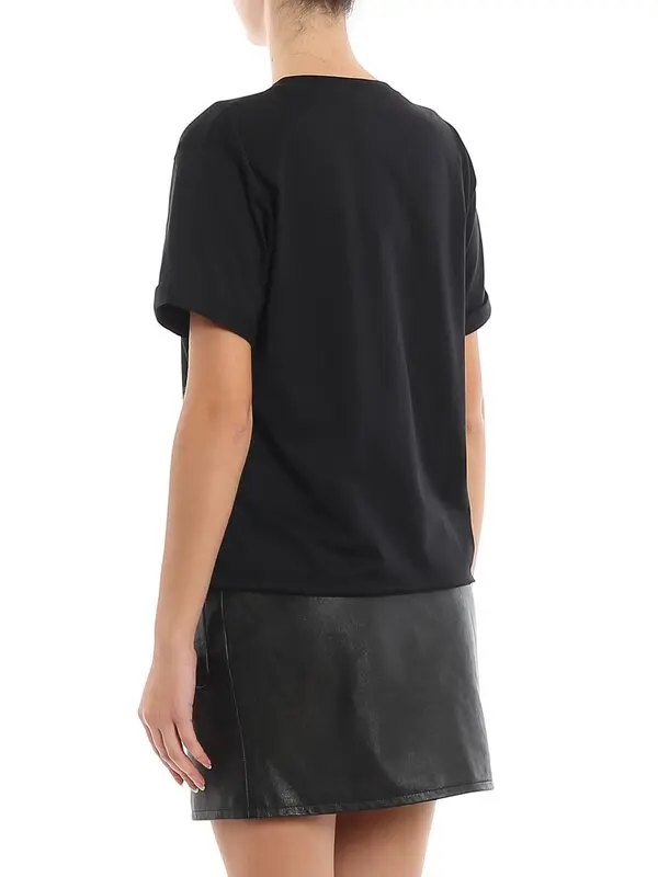 Saint Laurent Logo Printed T-shirt