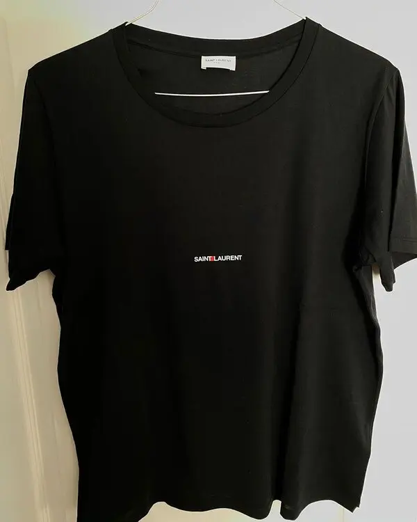 Saint Laurent Logo Printed T-shirt