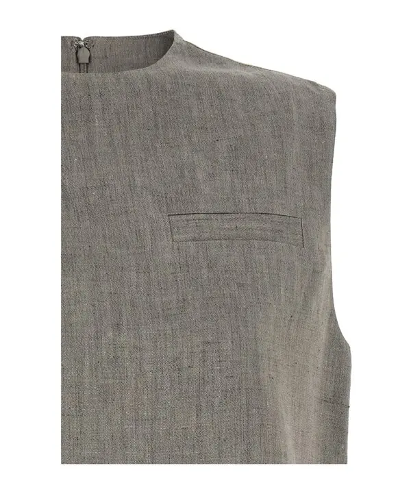 Loulou De Saison Della Asymmetrical Sleeveless Top