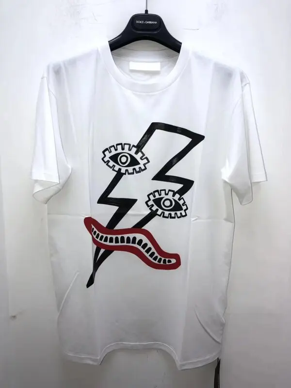 Neil Barrett Graphic Printed T-shirt - White