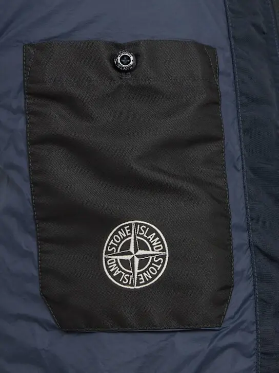 Stone Island Nylon Down Bomber Jacket