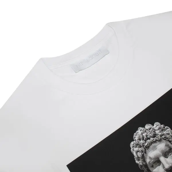 Neil Barrett Photo Printed Short-sleeved T-shirt - White
